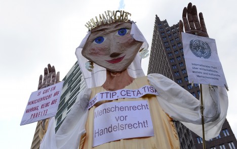 Europa se manifiesta contra el TLC con Estados Unidos | bilaterals.org